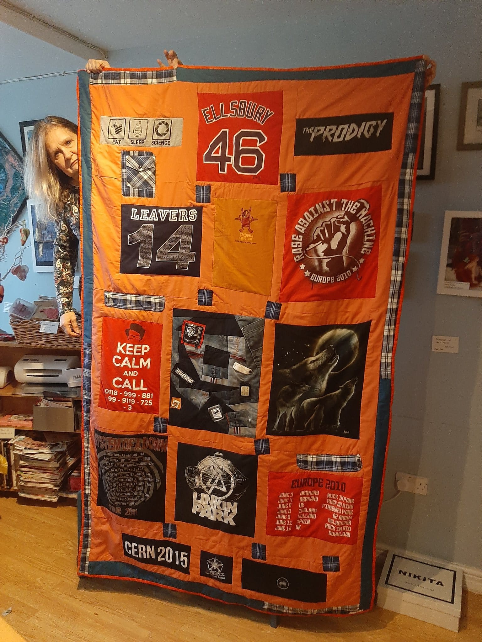 Andrew's Memory Quilt | The Andrew Gidney Foundation
